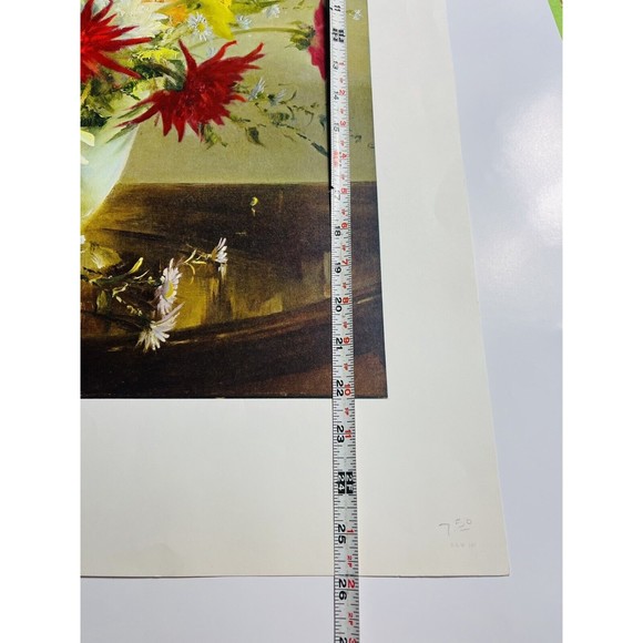 Art | Vintage Beautiful Vernon Ward Print Floral Bouquet 195s Retro ...